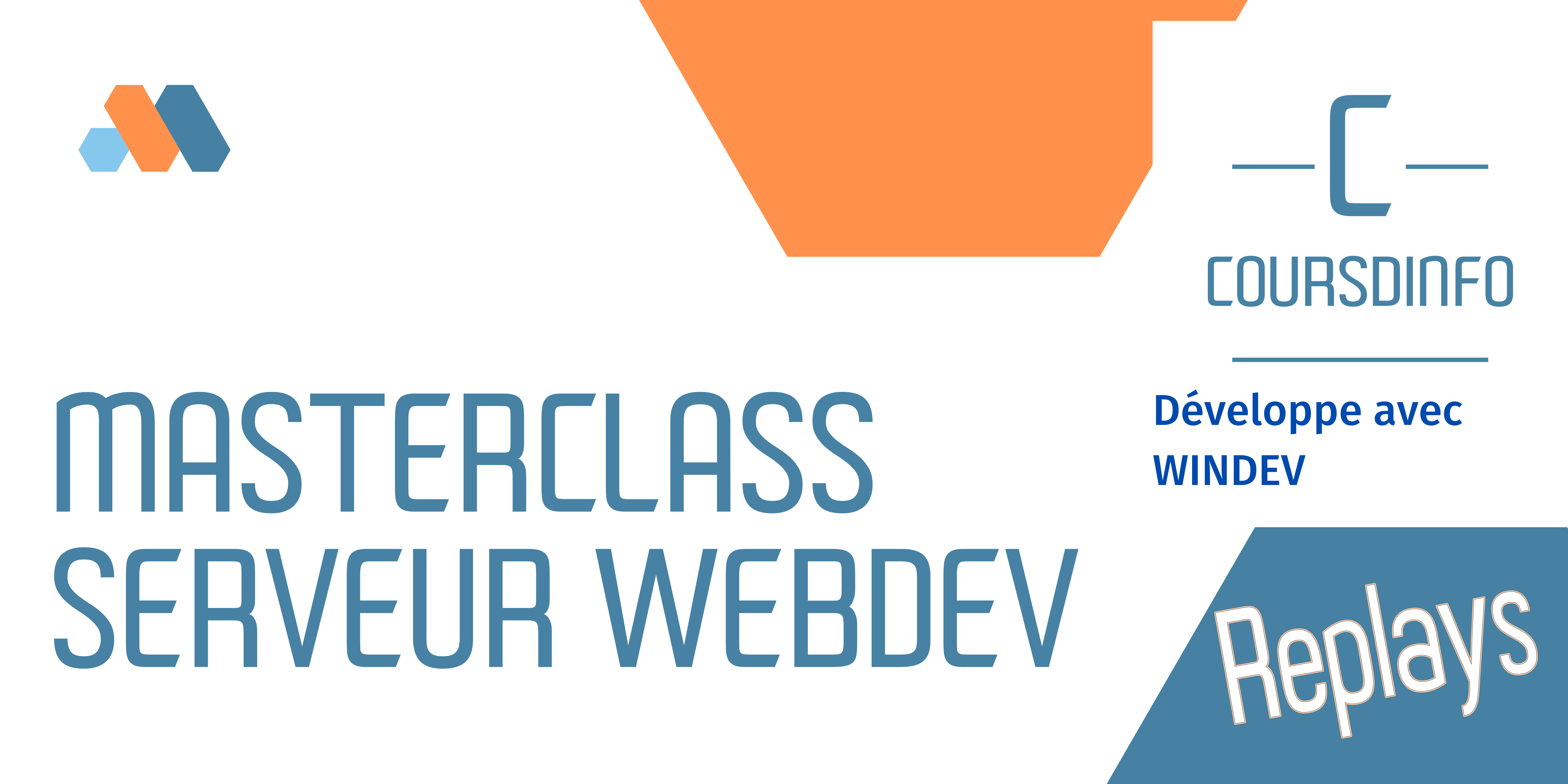 Masterclass WEBDEV - Serveur d'applications